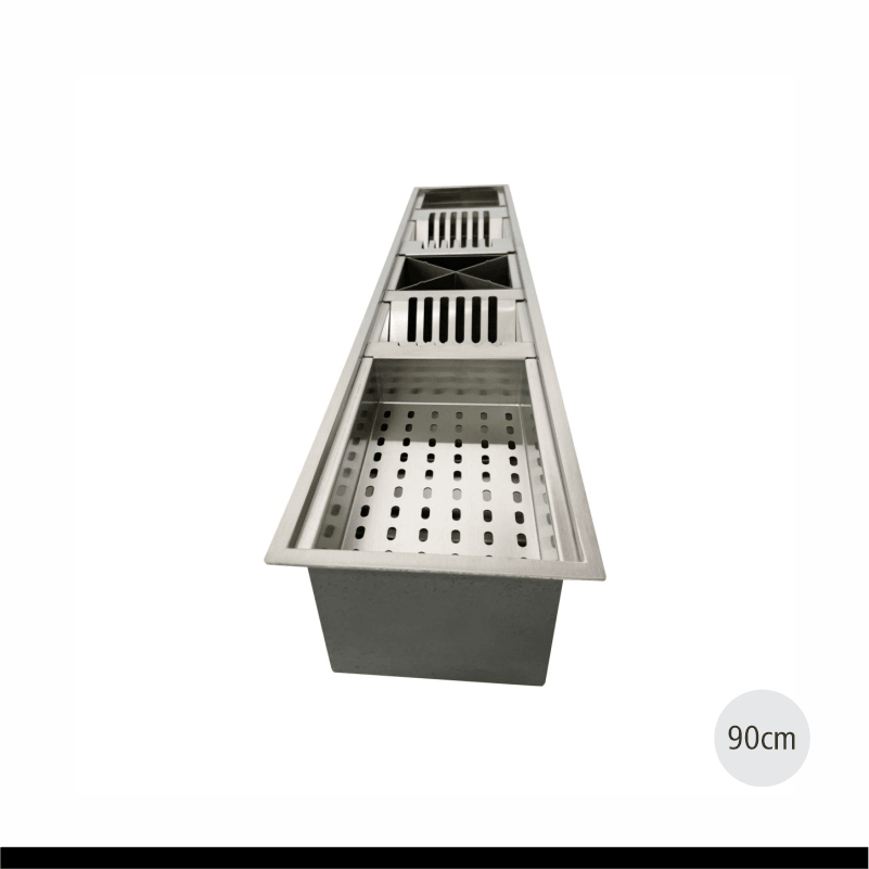 Calha Úmida Gourmet Aço Escovado – Torneira Online